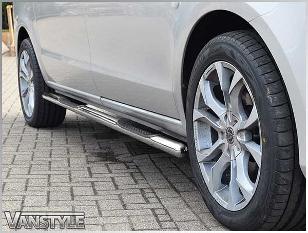 MERCEDES VITO W639 EXTRA LONG XLWB VAN STAINLESS STEEL SIDE BARS 4 ...