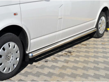 Vanstyle MAXX 76mm Stainless Steel Side Bars VW T5 - Vanstyle