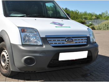 Ford Transit Connect 2010 Stainless Steel Front Grille Kit - Vanstyle