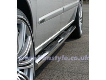 Side Bars 76mm With Steps TRAX Mercedes Vito Viano - Vanstyle