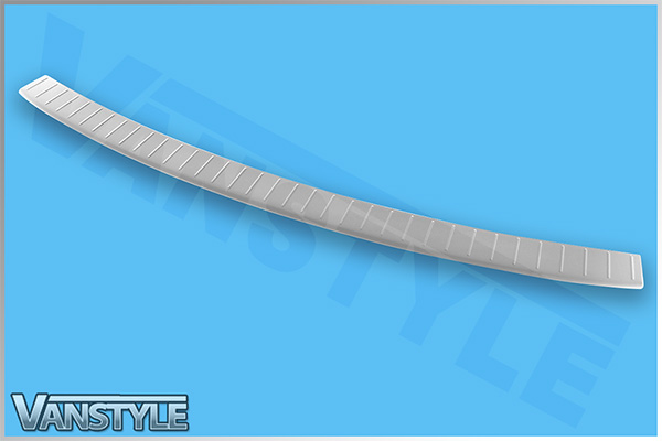 FITS VW CADDY MAXI Mk4 15>21 TOUGH POLISHED S.STEEL REAR BUMPER ...