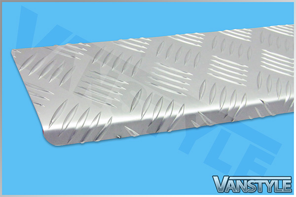14 Vito 3D Aluminium Chequer Plate Bumper Protector - Vanstyle