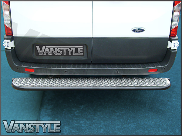 Ford Transit Mk8 14 Rear Tube Step Bumper - Vanstyle