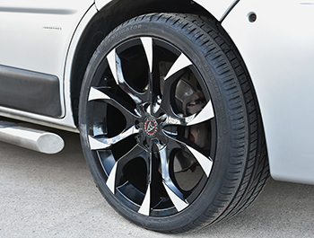 Wolfrace Assassin Black-Polished 20 Wheel Package VTP - Vanstyle