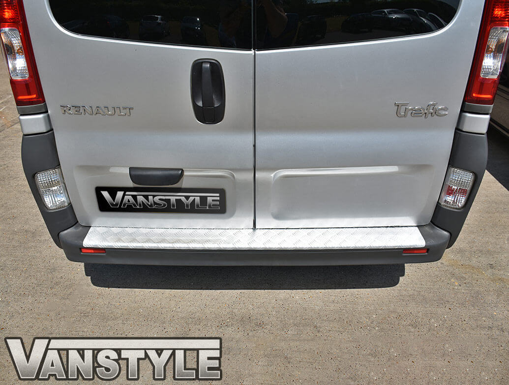 3D Aluminium Rear Bumper Protector - Mercedes Vito W639 03-14 - Vanstyle