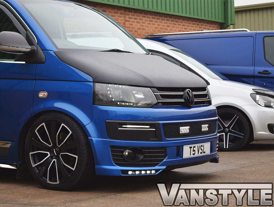 VW T5.1 TRANSPORTER 10-15 FULL BONNET BRA QUALITY PROTECTOR COVER ...