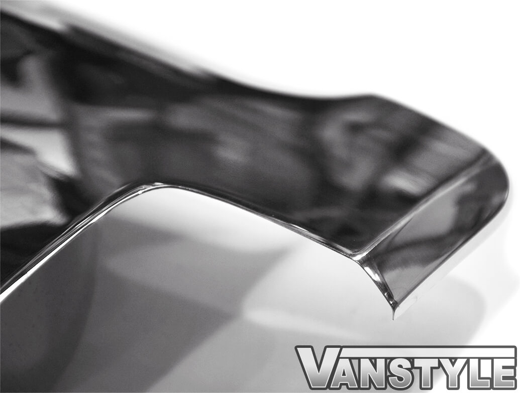 Polished Stainless Steel Mirror Covers - Mercedes Sprinter 18 - Vanstyle