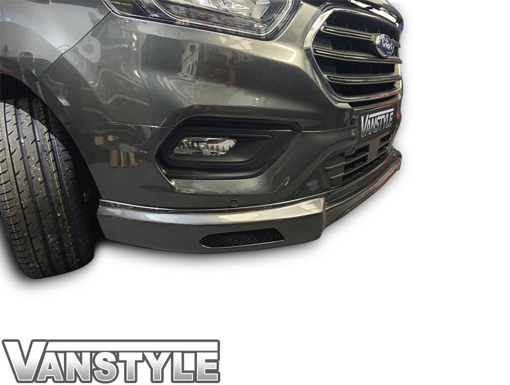 FORD TRANSIT CUSTOM 2018> FRONT SPLITTER SIDE SKIRTS REAR SKIRT SPORT ...