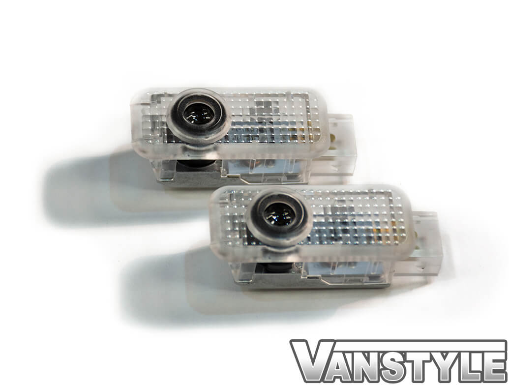 Genuine VW T6 T6.1 - LED Volkswagen 3D Logo Puddle Lights - Vanstyle
