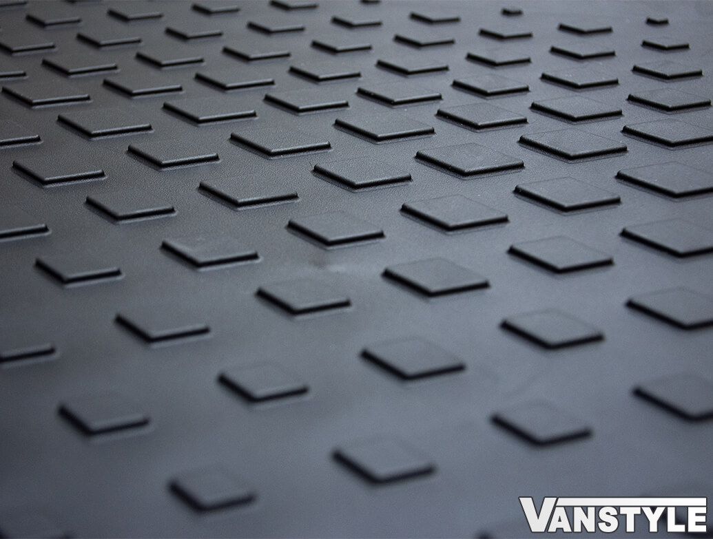 Genuine VW OE 2Pc Front Rubber Mats - Caddy Mk5 2021 - Vanstyle