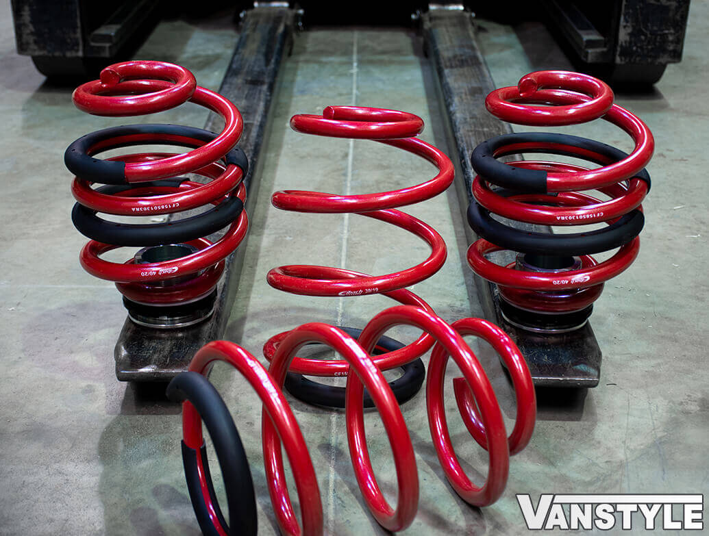 Eibach Adjustable Sport Comfort-Extra Lowering Springs T5 T6 - Vanstyle