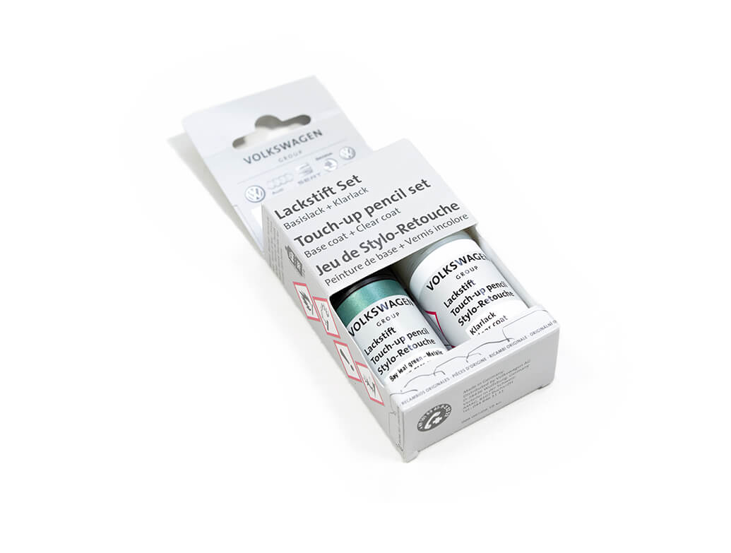 VW Bay Leaf Green Metallic Touch-Up Paint LN6X LST0M2N6X - Vanstyle