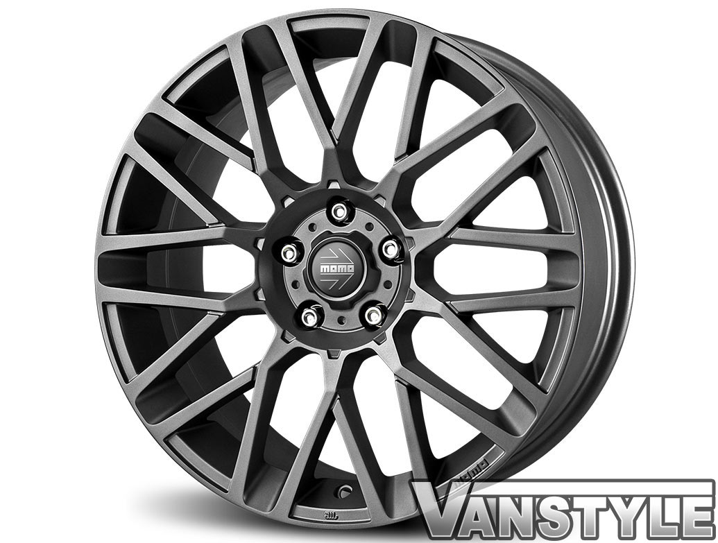MOMO Revenge Anthracite 18 VW T5 T6 Wheels Tyres - Vanstyle