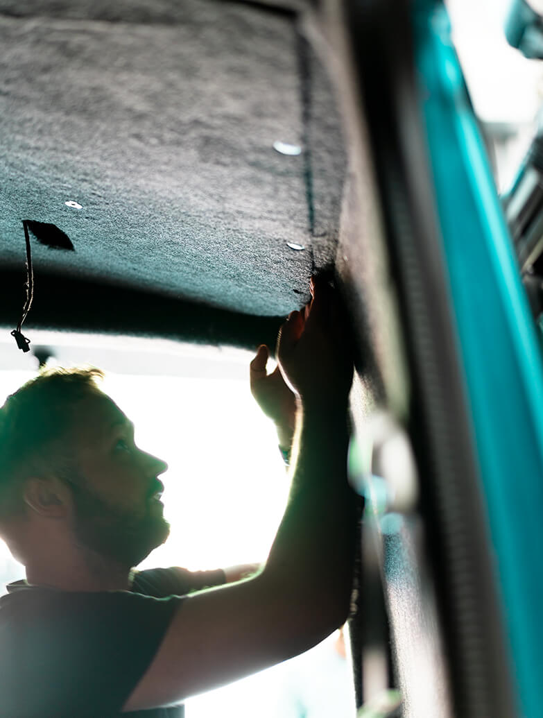 4-Way Stretch Premium Carpet Lining Adhesive - Black - Vanstyle