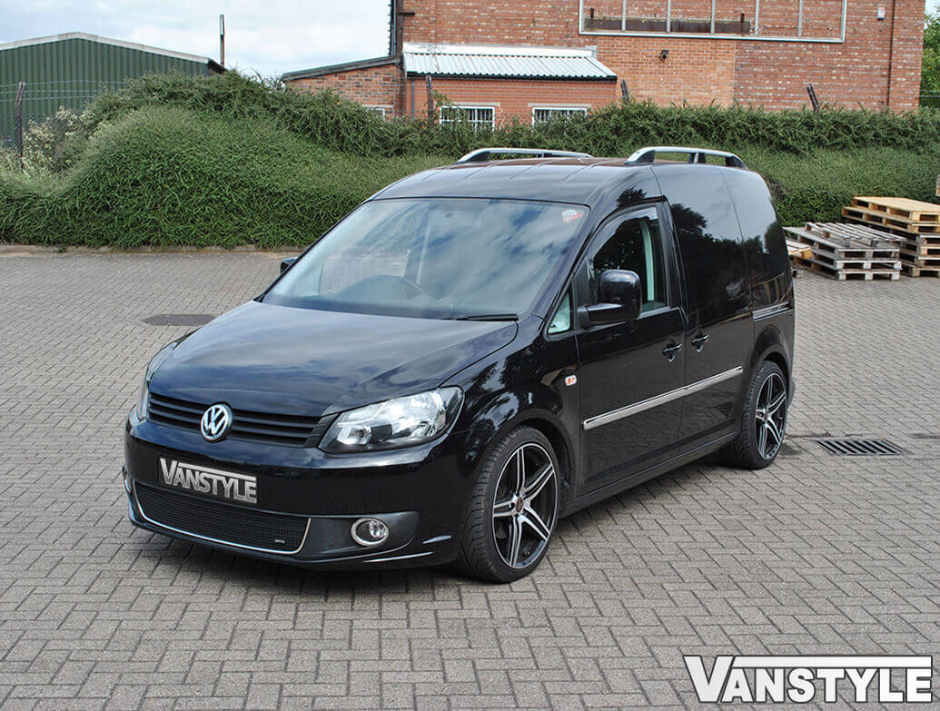 Stainless Steel Fog Lamp Rims, VW Caddy Facelift, 10-15 - Vanstyle