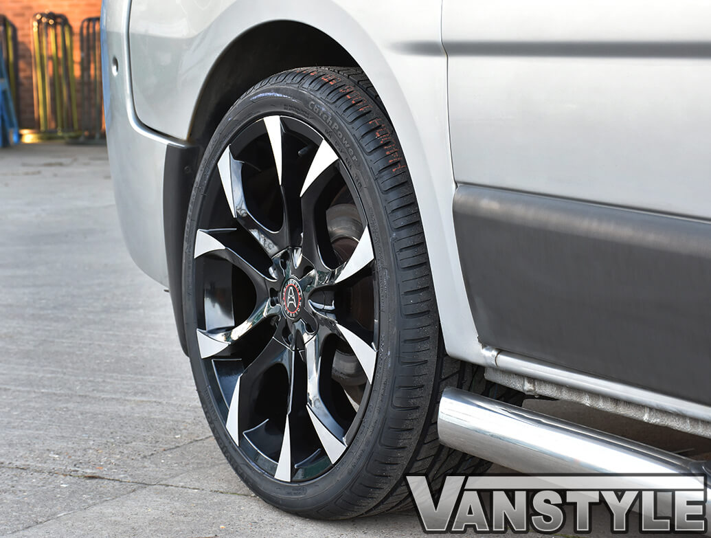 Wolfrace Assassin Black-Polished 20 Wheel Package VTP - Vanstyle