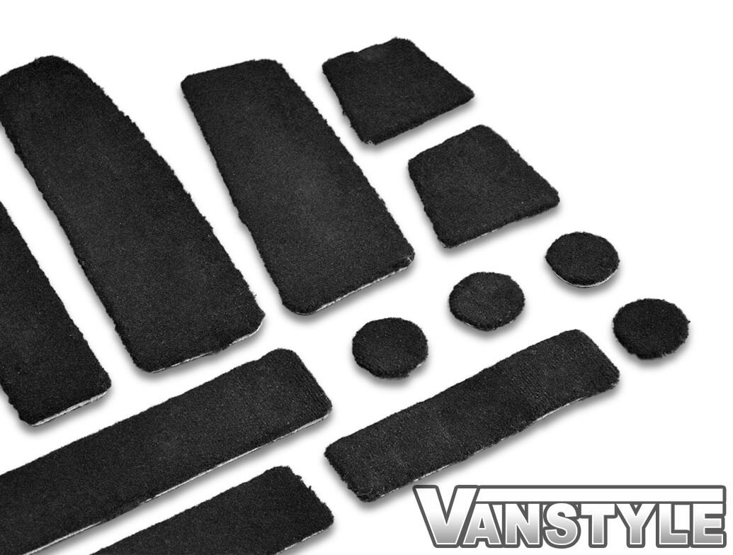 18 Piece Luxury Carpet Dash Cubby Inserts - Crafter TGE 2017 - Vanstyle