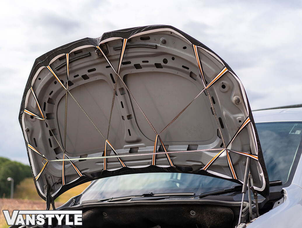 Diamond Effect Full Length Bonnet Bra - VW Caddy 10 15 - Vanstyle