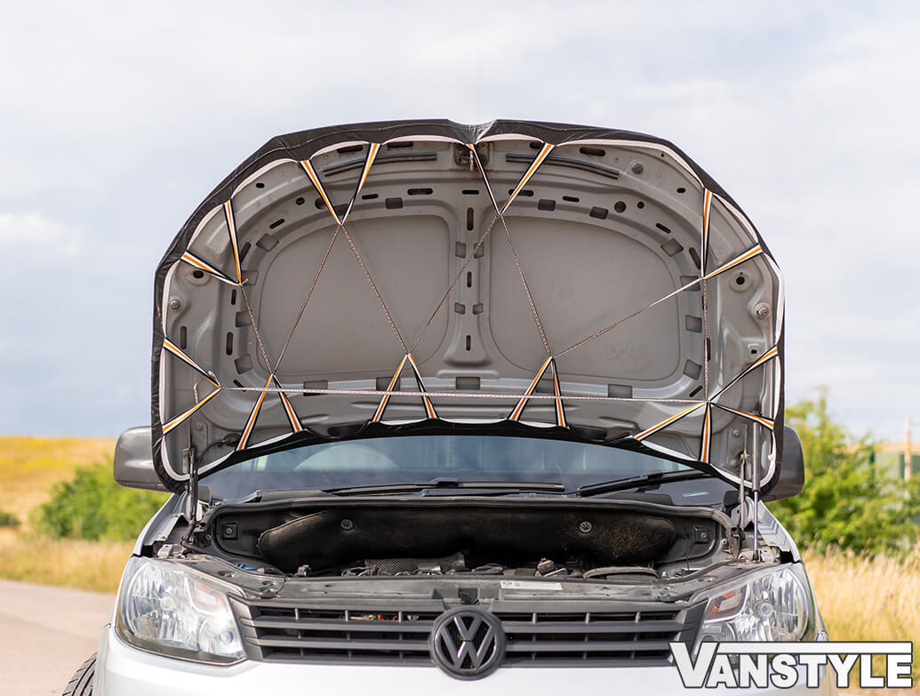 Diamond Effect Full Length Bonnet Bra - VW Caddy 10 15 - Vanstyle