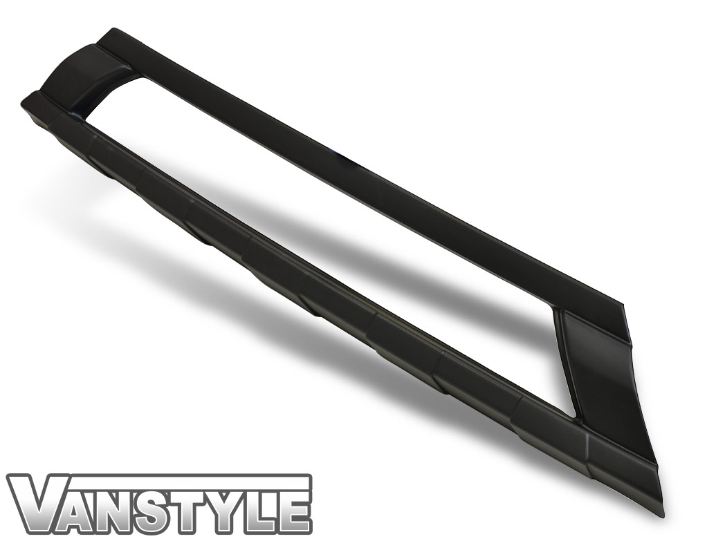 Front Bumper Black ABS Skid Plate - Transit Custom 12-18 - Vanstyle