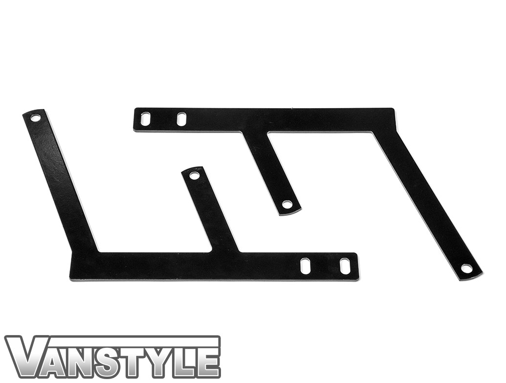 60mm Polished Chrome Stainless Steel Side Steps - Vivaro 19 - Vanstyle