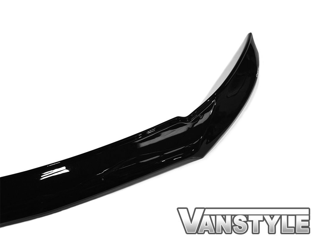 Gloss Black Acrylic Bonnet Deflector - Mercedes Sprinter 2018 - Vanstyle