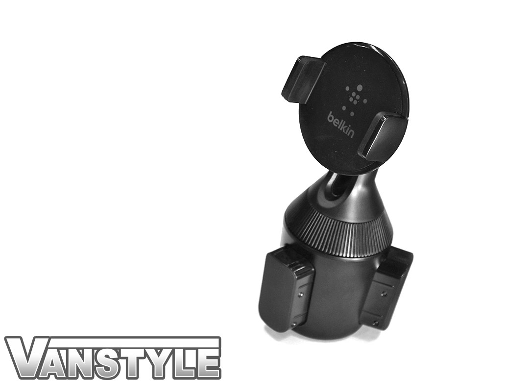 Adjustable Cup Holder Phone Mount from Belkin - VW T6 2015 - Vanstyle
