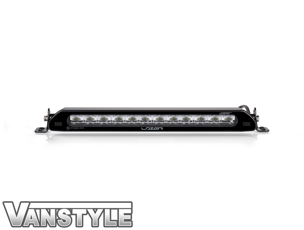Lazer Linear-12 Black Led Spot-Light - Single Unit - Universal - Vanstyle