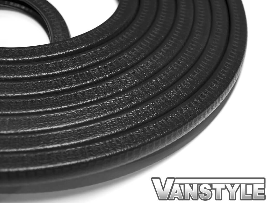 VW T5 T6 NON / SLIDING SIDE WINDOW GLASS CAMPER KNOCK-ON RUBBER U-TRIM ...