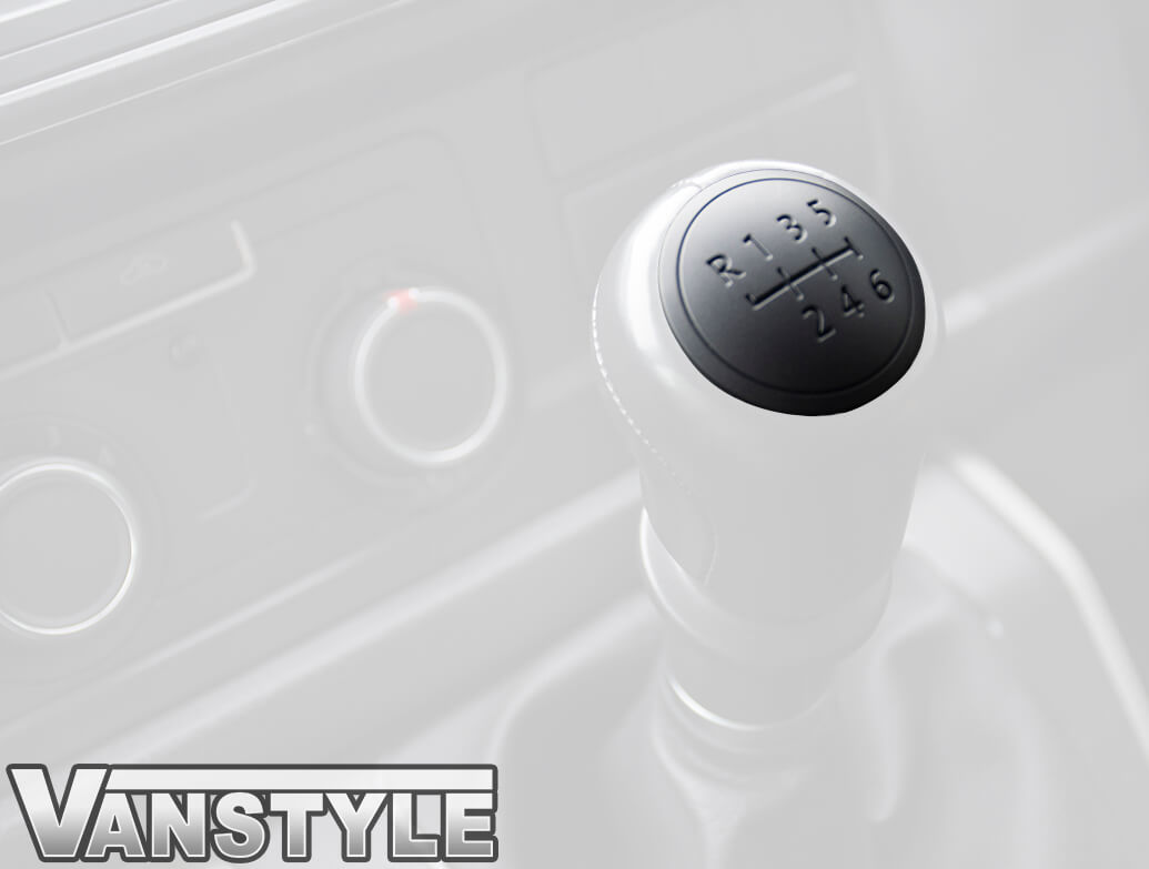 Genuine VW Black 6 Speed Gear Knob Cap - VW T5 T6 - Vanstyle