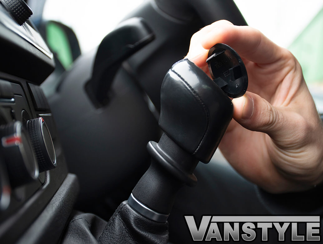 Genuine VW Black 6 Speed Gear Knob Cap - VW T5 T6 - Vanstyle