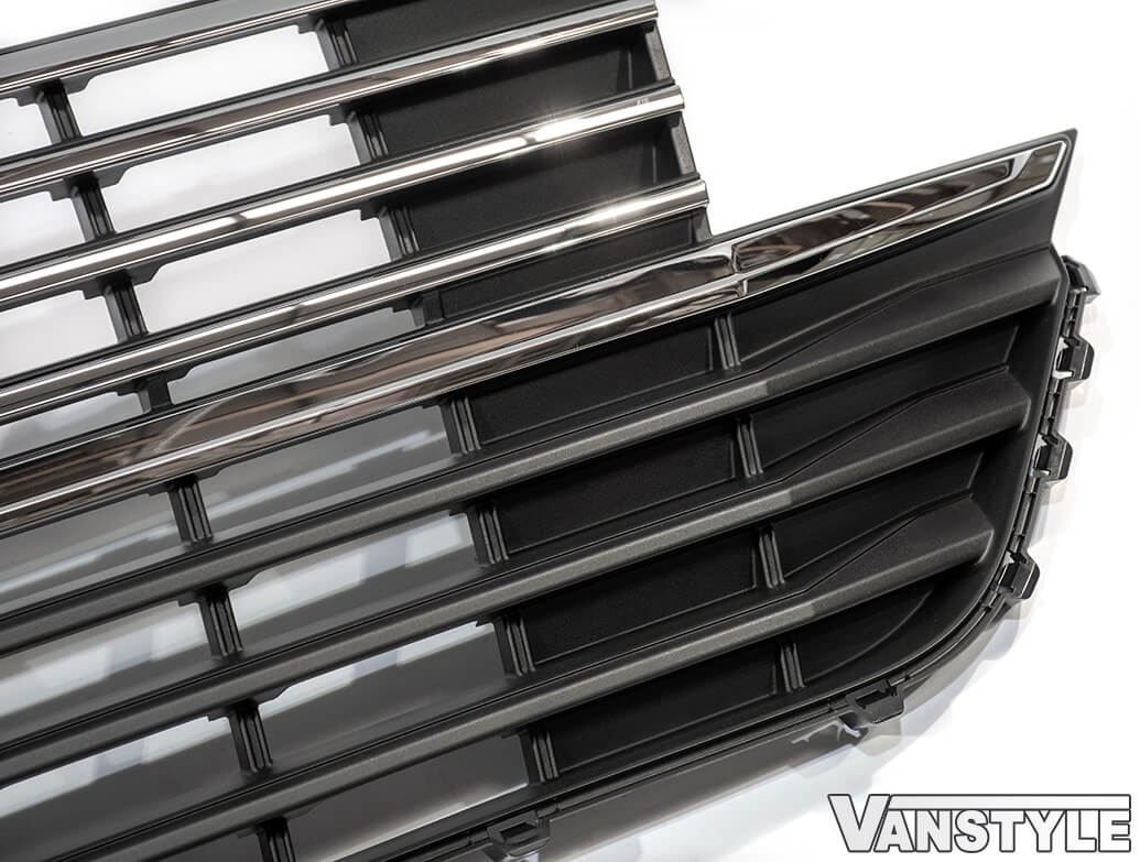 Genuine VW OE Front Caravelle Upper Grille - VW T6.1 19 - Vanstyle