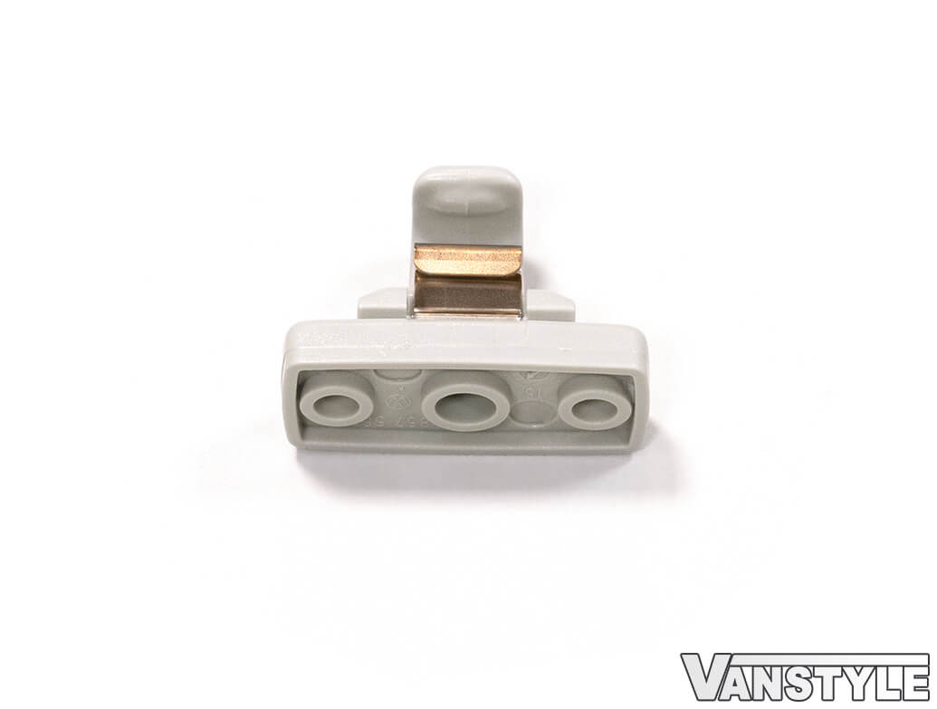 Genuine VW Sun Visor Grey Hook Clip Bracket - VW T5 T6 T6.1 - Vanstyle