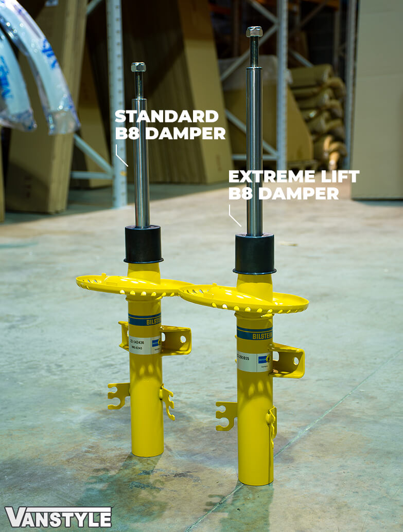 Bilstein Eibach Pro Swamper Extreme 35mm Lift Kit - VW T5 T6 03 - Vanstyle