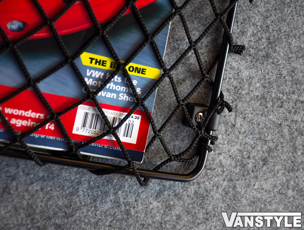 Universal Steel Frame Cargo Elastic Storage Net - 450mm x 220mm - Vanstyle