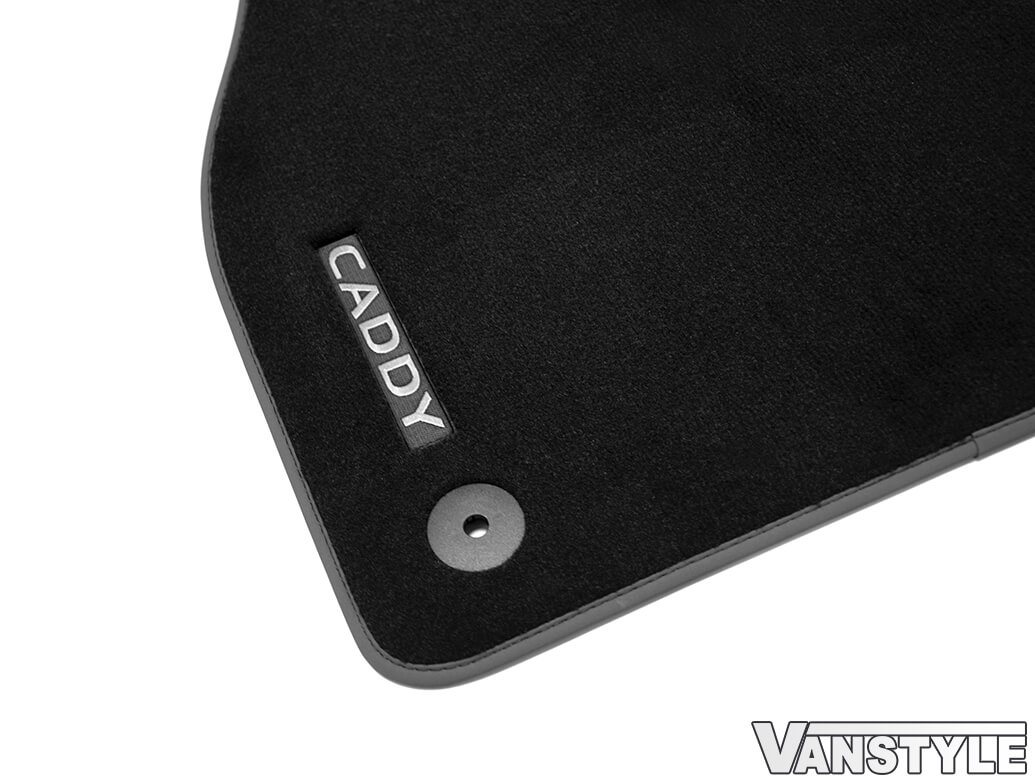 Genuine VW Premium Carpet Mats Set 4PCS - VW Caddy MK5 21 - Vanstyle