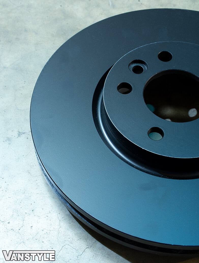 EBC OE-Replacement Front Brake Discs - 340mm Standard - VW T5 T6 - Vanstyle