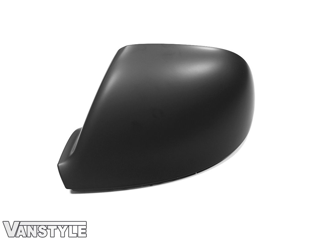 Genuine VW Nearside Upper Mirror Cover - Black - T5 T6 '10 - Vanstyle
