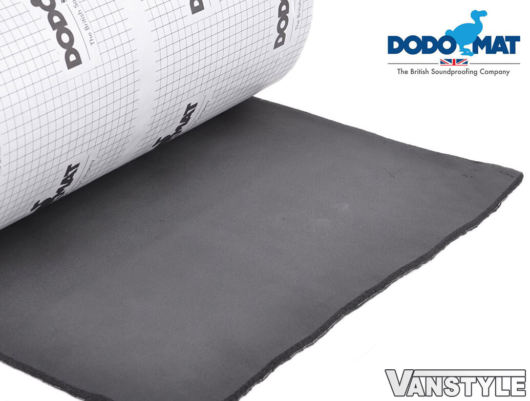 Dodo Mat DEADN Duo sound deadening Foam Insulation - 5m Roll - Vanstyle