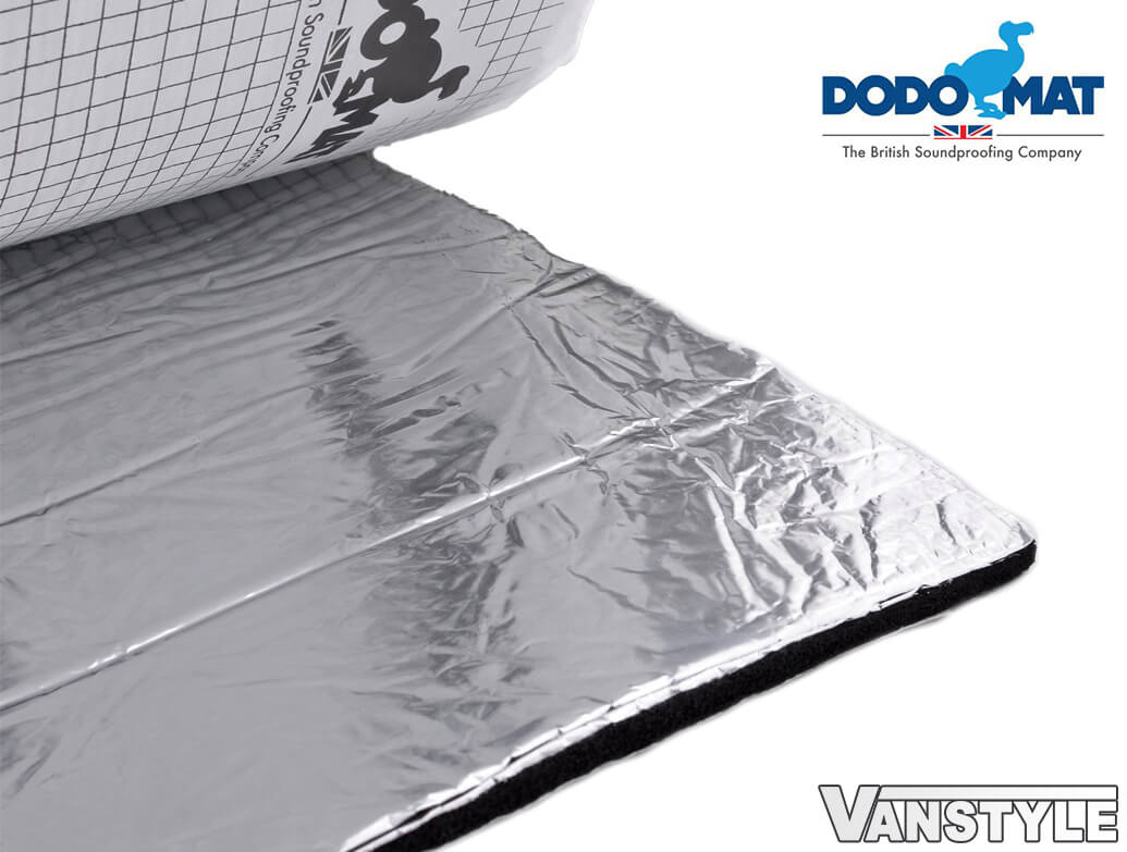 Dodo Mat Thermo Liner Pro 10mm Foam Metallised Film - 10m Roll - Vanstyle