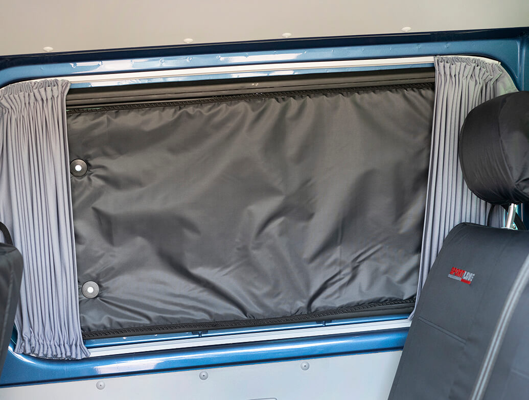 Thermal Blinds Rear Quarter LWB Window Set 2 Piece - VW T5 T6 - Vanstyle