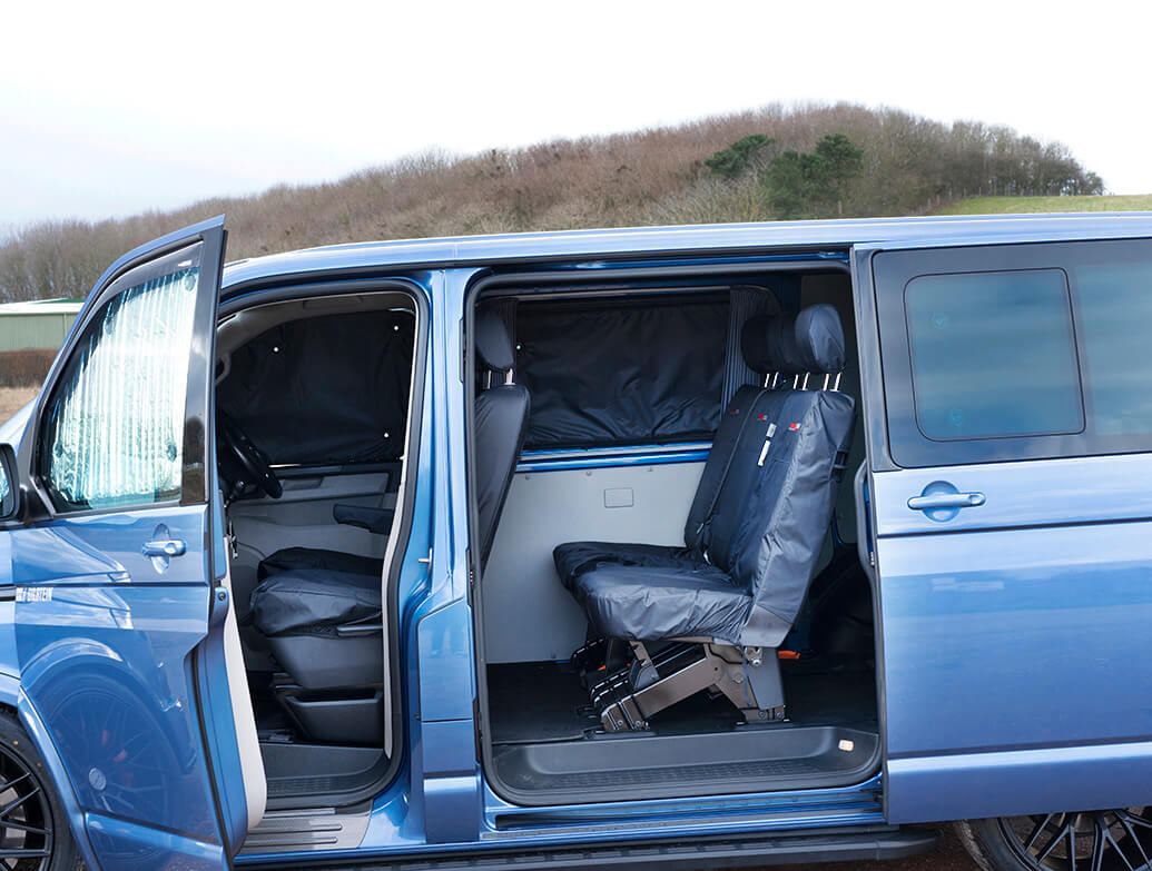 Thermal Blinds Rear Quarter SWB Window Set 2 Piece - VW T5 T6 - Vanstyle