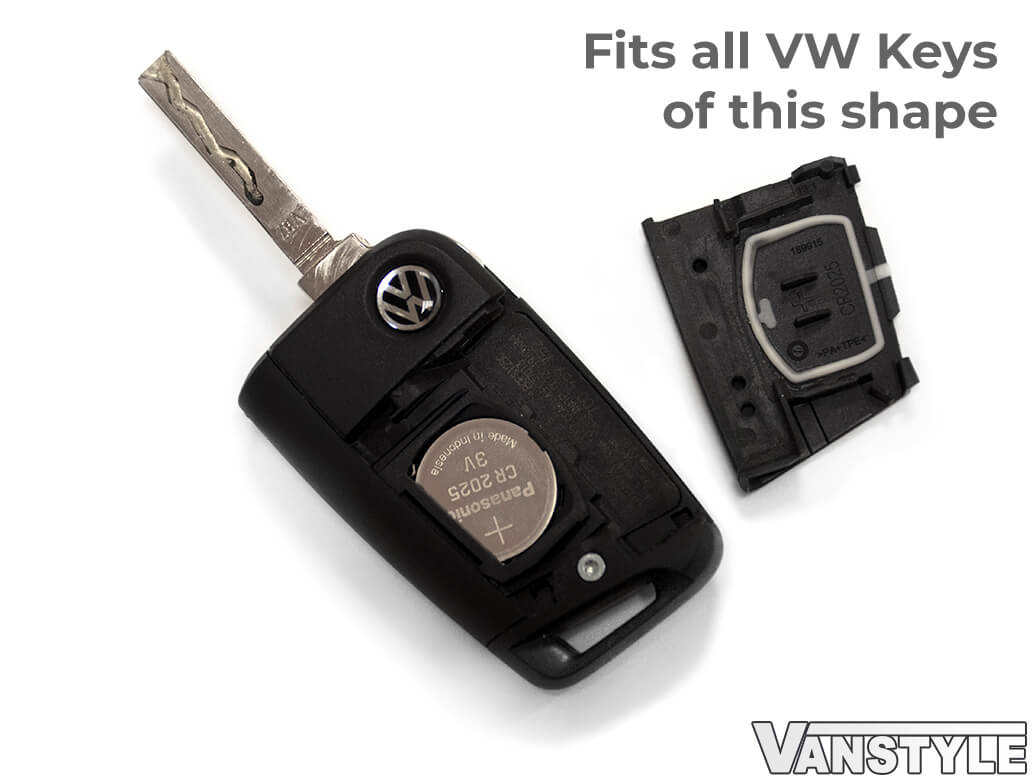 Genuine VW Stainless Steel Key Bottom - T6.1 19 Caddy 21 - Vanstyle