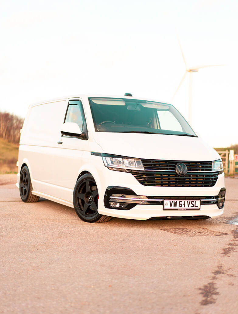 RDX Side Skirts 'Edition' Style - VW T6 Transporter SWB 15 - Vanstyle