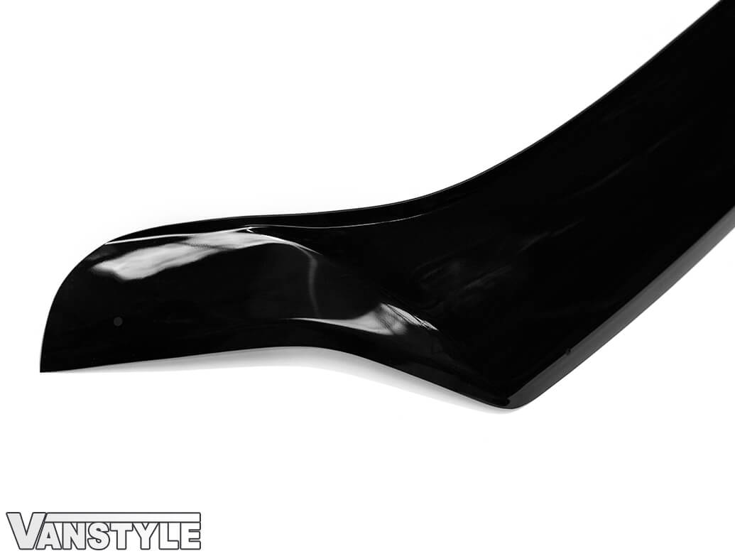 Gloss Black Bonnet Deflector - Citroen Relay 2014 - Vanstyle