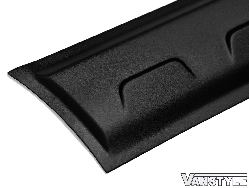 Textured Black Side Body Moulding Protectors - Transit 07 13 L2 - Vanstyle