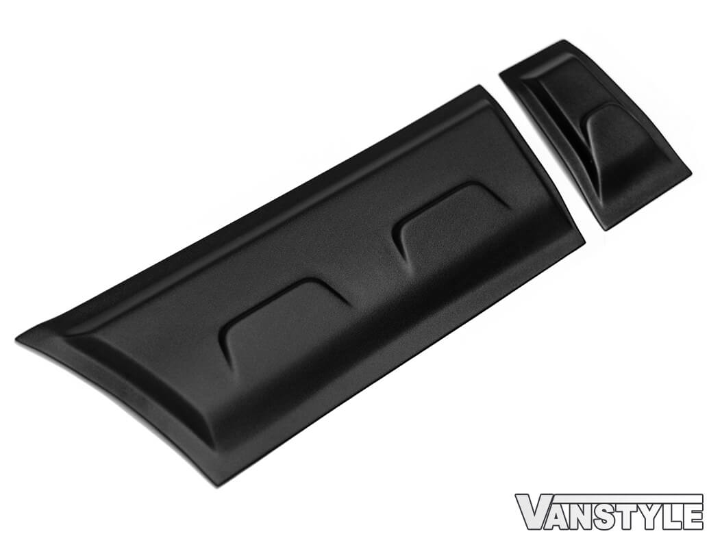 Textured Black Side Body Moulding Protectors - Transit 07 13 L2 - Vanstyle