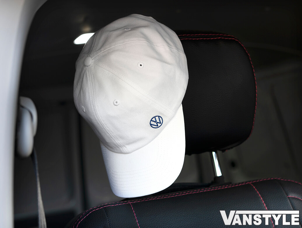Genuine VW White Baseball Cap - One Size - Vanstyle
