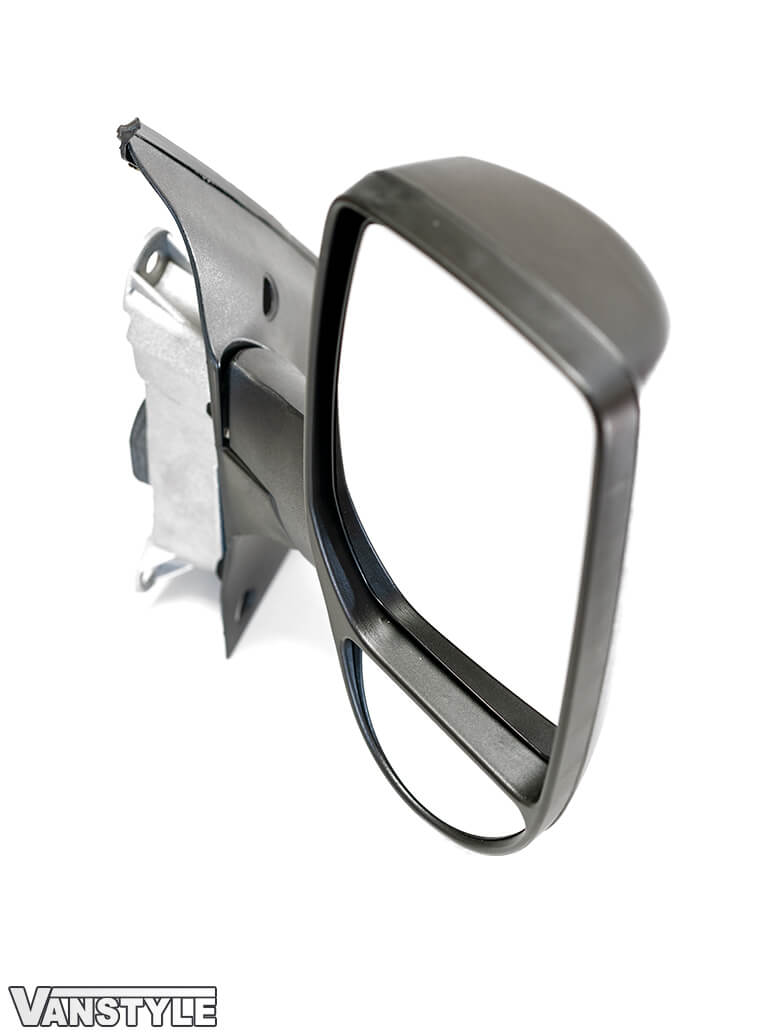 Complete RH SA Wing Mirror in Textured Black - Transit MK6 MK7 - Vanstyle