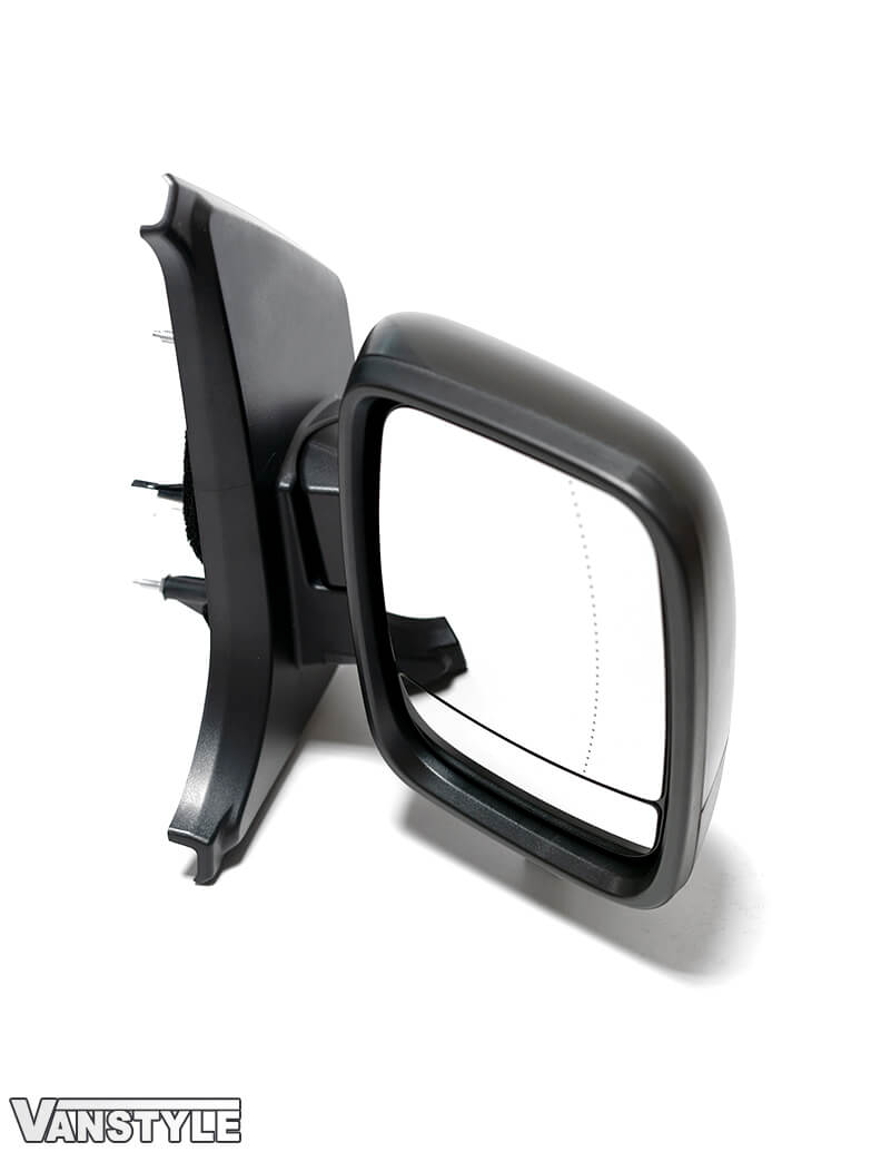 Complete RH Wing Mirror in Textured Black - X82 296 Chassis - Vanstyle